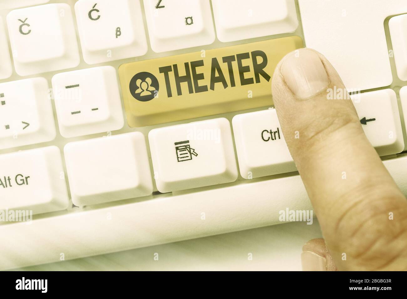 Word writing text Theater. Business photo showcasing building or ...