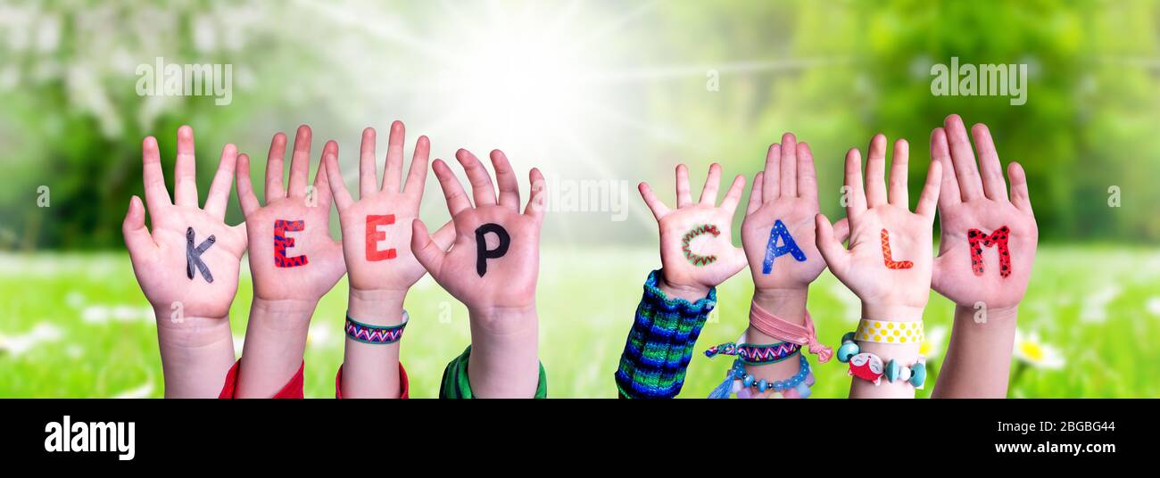 Stay calm keep calm hi-res stock photography and images - Alamy