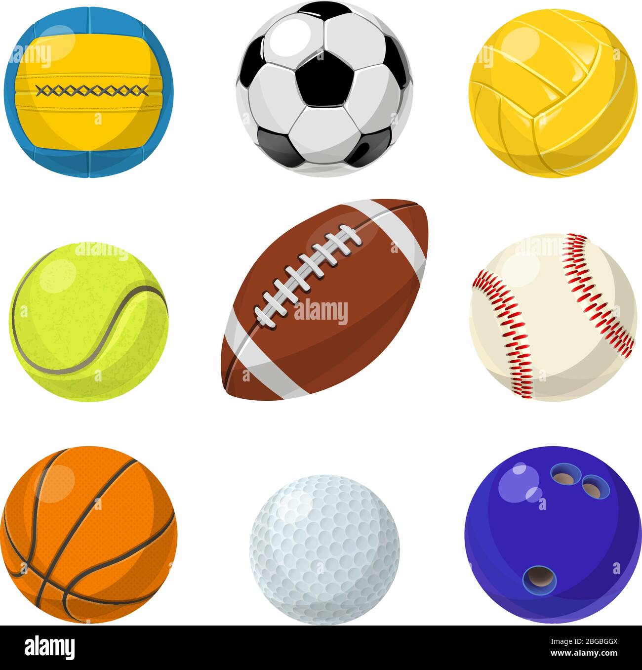 Sports Equipment Cartoon