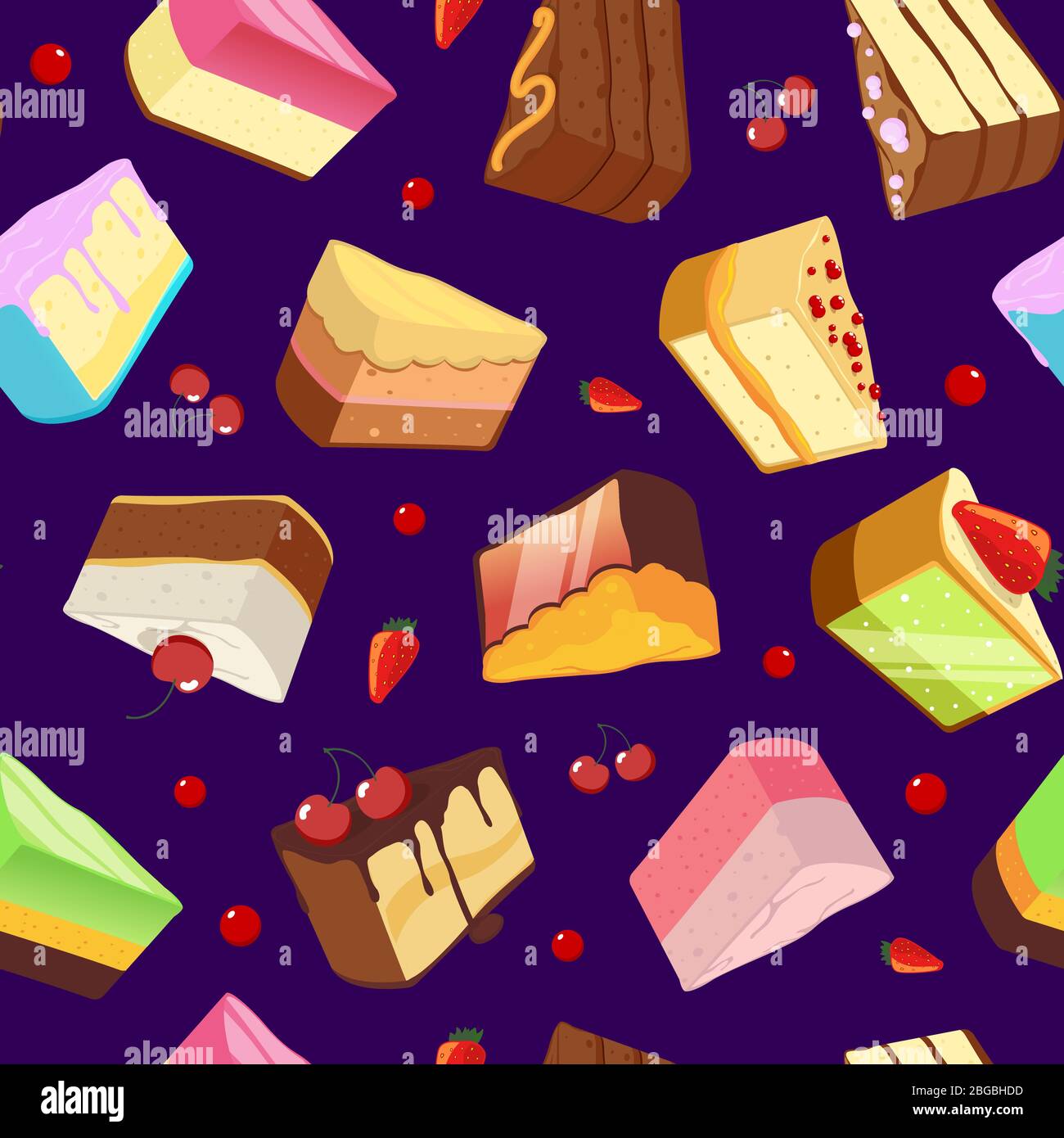 Wallpaper cake Stock Vector Images - Alamy