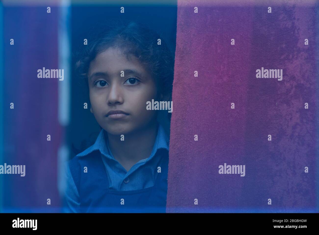 Indian schoolgirl hi-res stock photography and images - Alamy