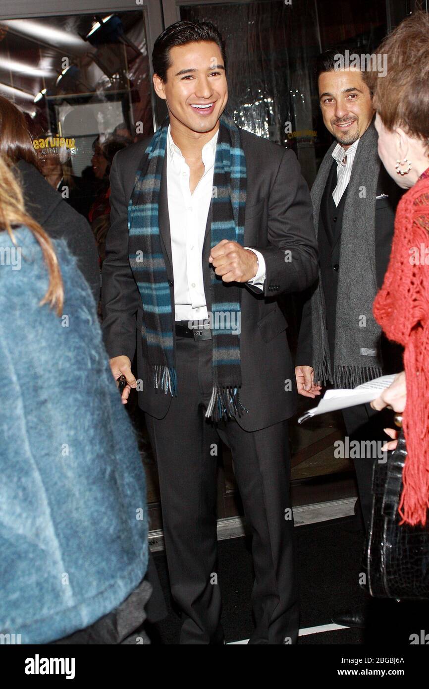 New York, NY, USA. 7 November, 2010. Mario Lopez at the "Morning Glory ...