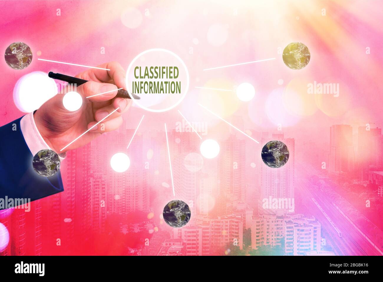 Conceptual hand writing showing Classified Information. Concept meaning ...