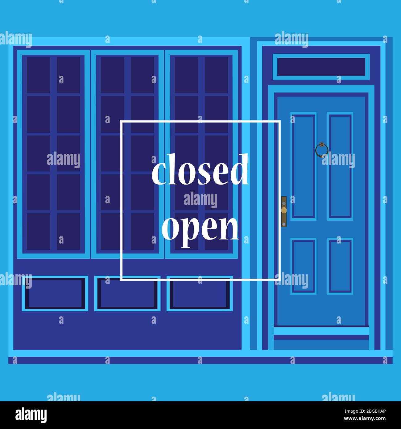 Office block entrance Stock Vector Images - Alamy