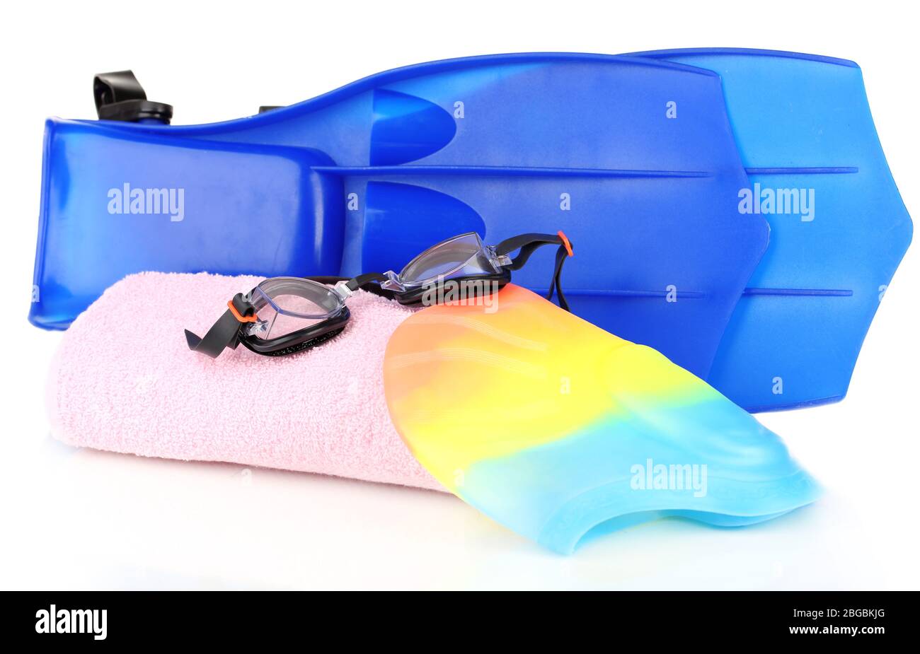 Flippers goggles Cut Out Stock Images & Pictures - Alamy