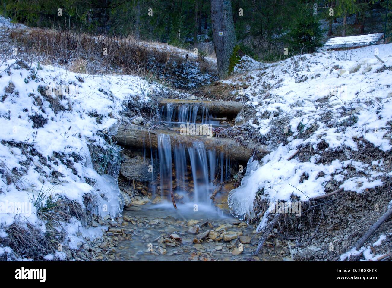Cold water waterfall hi-res stock photography and images - Alamy