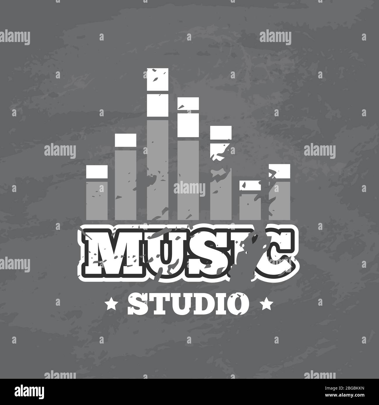 Musical badge hi-res stock photography and images - Alamy