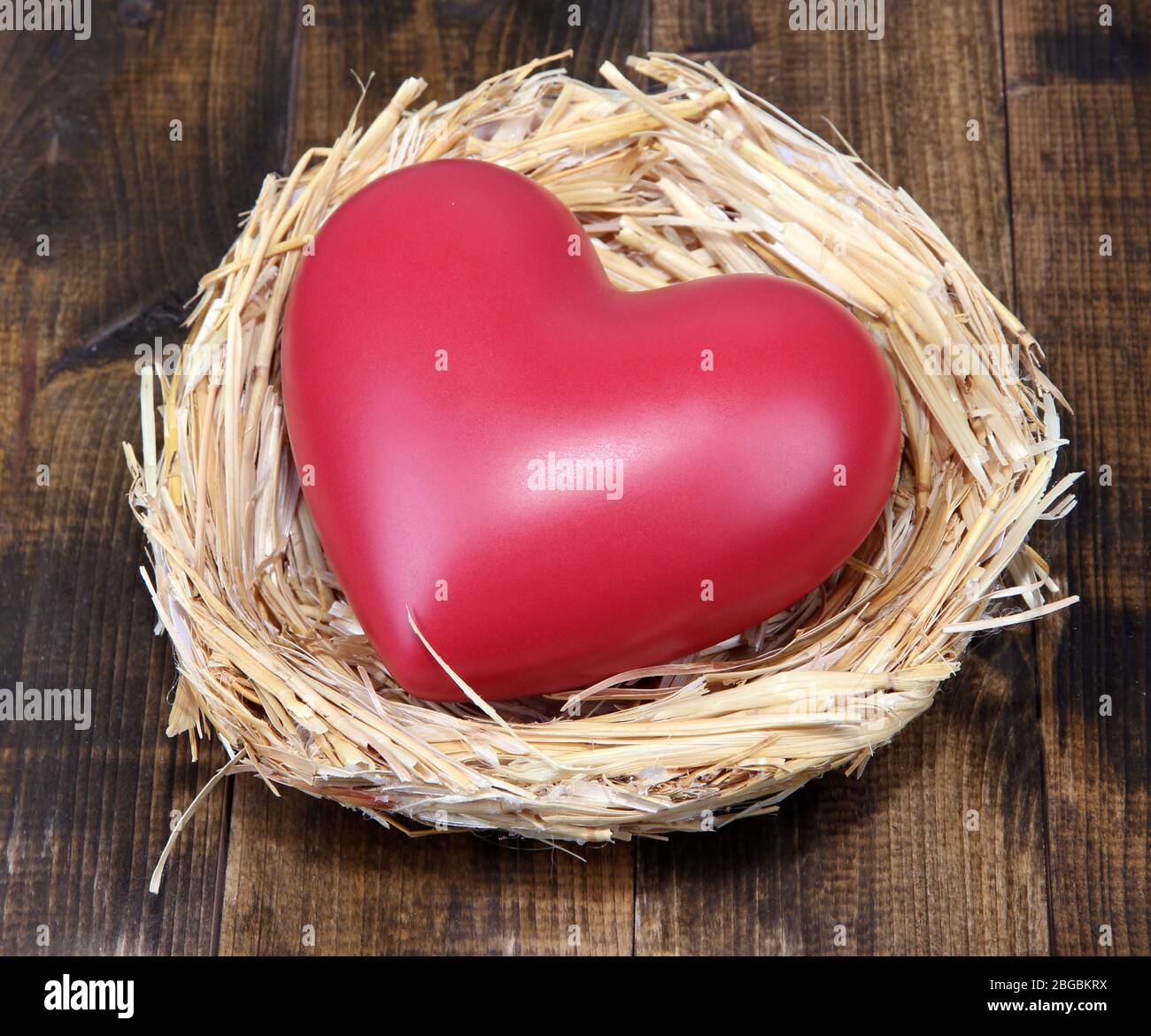 Heart in nest hi-res stock photography and images - Alamy