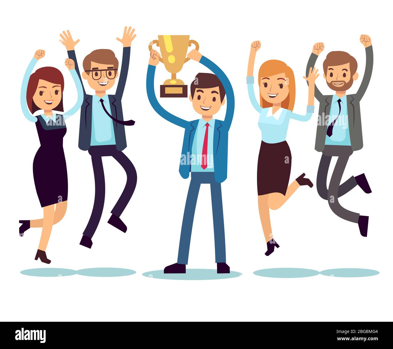 Winning trophy Stock Vector Images - Alamy