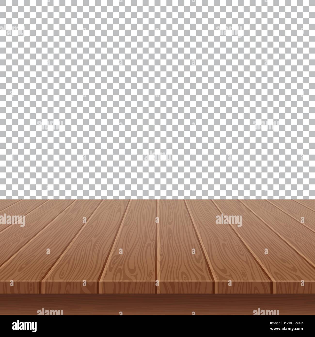 Wood table top on isolated background Stock Vector Image & Art - Alamy