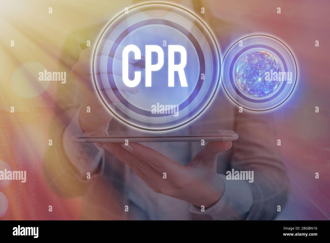Text sign showing Cpr. Business photo showcasing cardiopulmonary ...