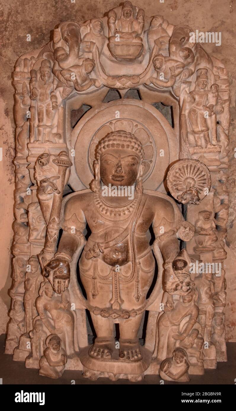 Gwalior, Madhya Pradesh/India - March 15, 2020 : Sculpture of Vamana ...