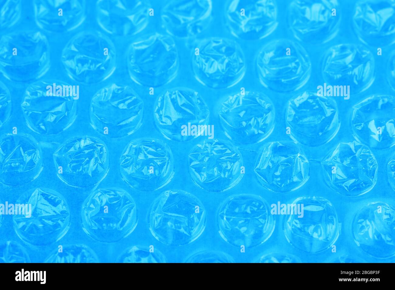 Color plastic bubble packing material, close-up Stock Photo - Alamy