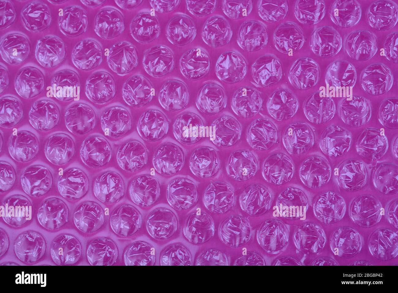 Color plastic bubble packing material, close-up Stock Photo - Alamy