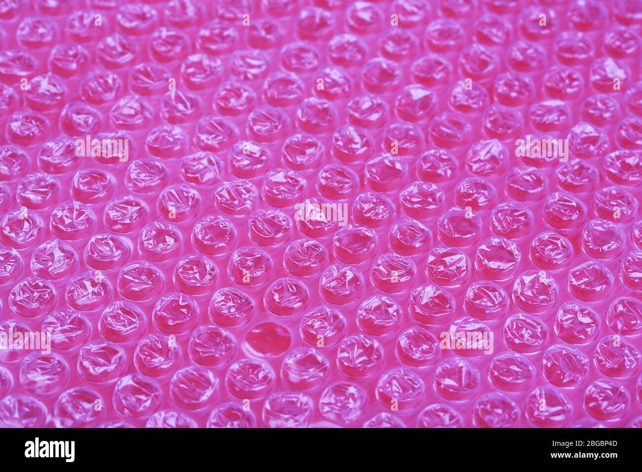 Color plastic bubble packing material, close-up Stock Photo - Alamy
