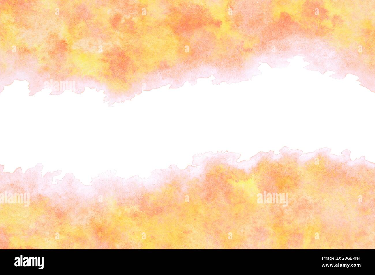 pastel color spring yellow abstract on natural grunge watercolor hand ...