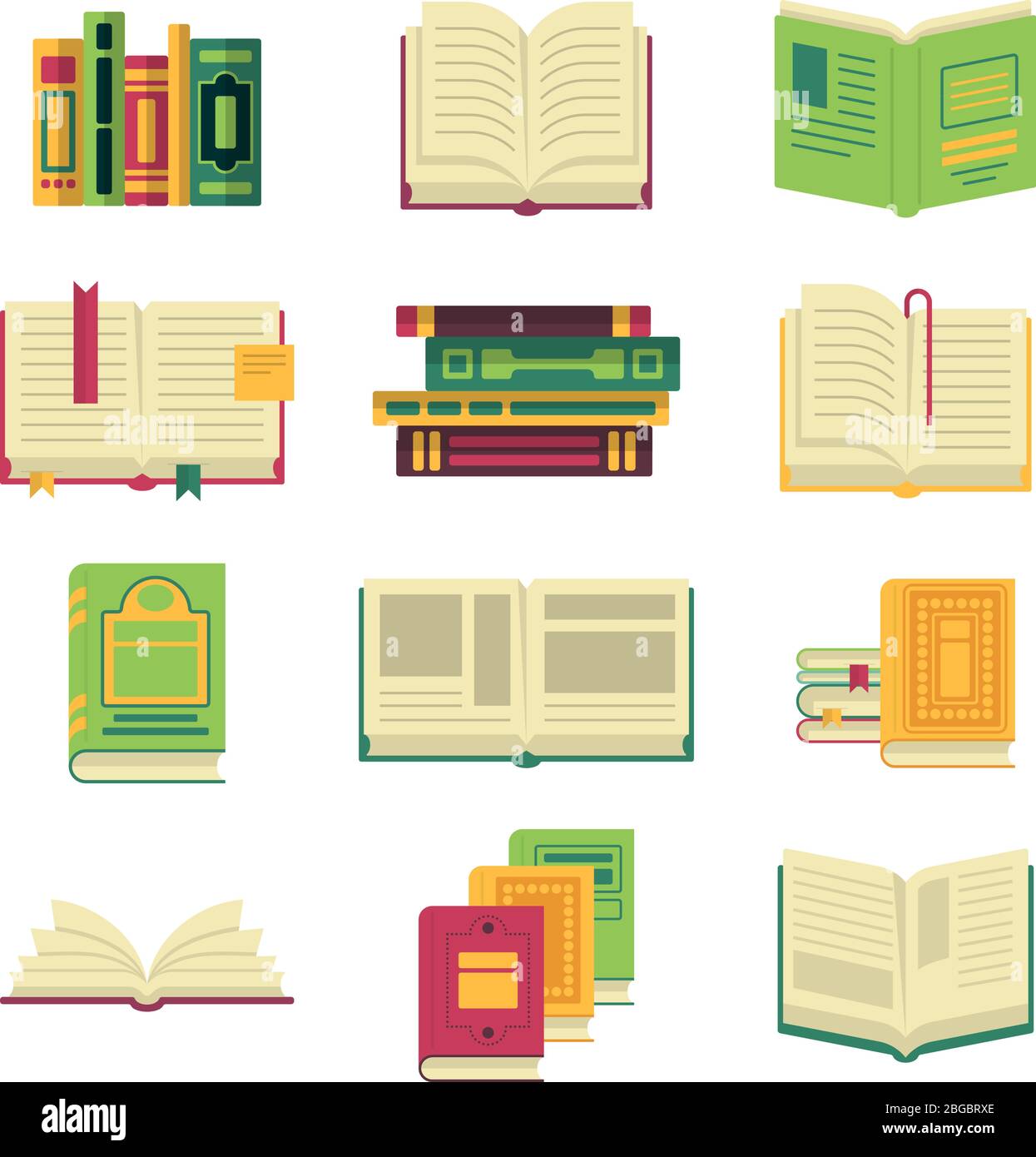 Encyclopedias library Stock Vector Images - Alamy