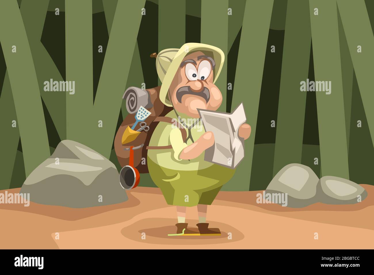 Colonial man Stock Vector Images - Alamy