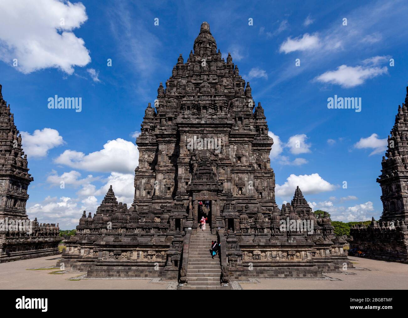 The Prambanan Temple Compounds, Yogyakarta, Central Java, Indonesia ...