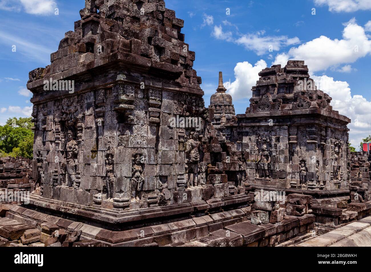 Bas Reliefs, Candi Sewu Buddhist Temple, The Prambanan Temple Compounds ...