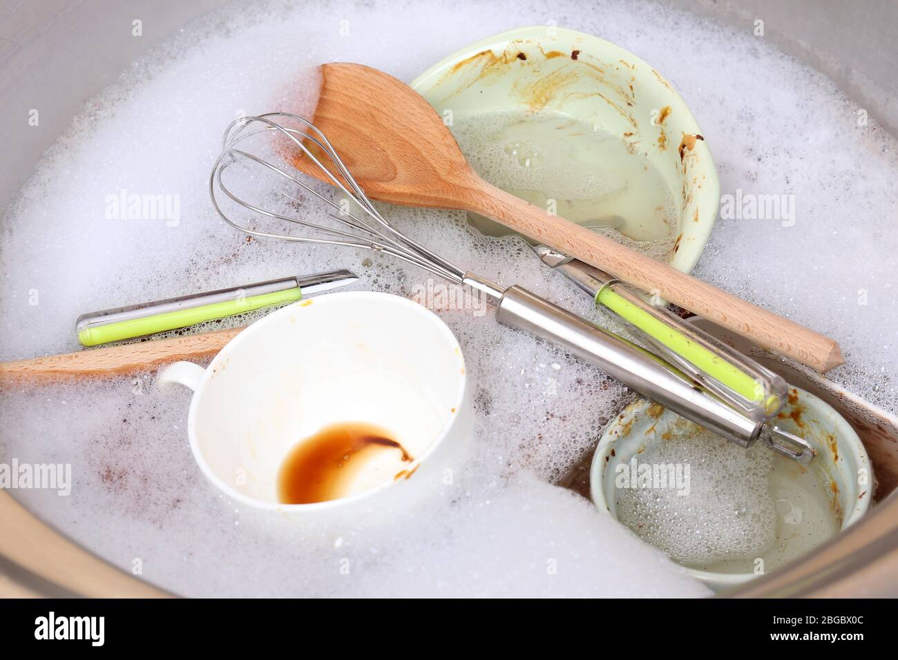 Leftovers foam in kitchen hi-res stock photography and images - Alamy