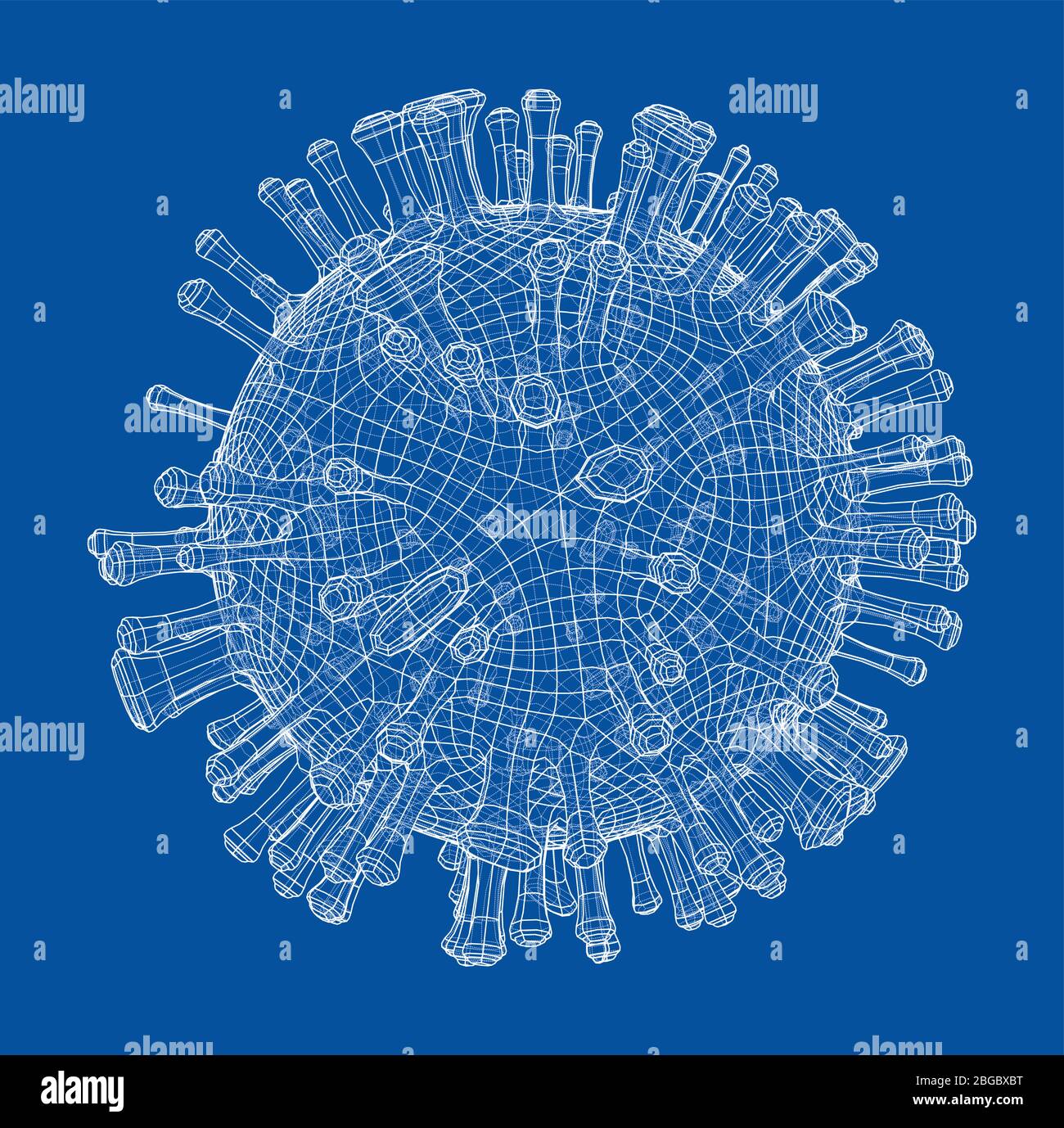 Structure influenza virus 3d Stock Vector Images - Alamy