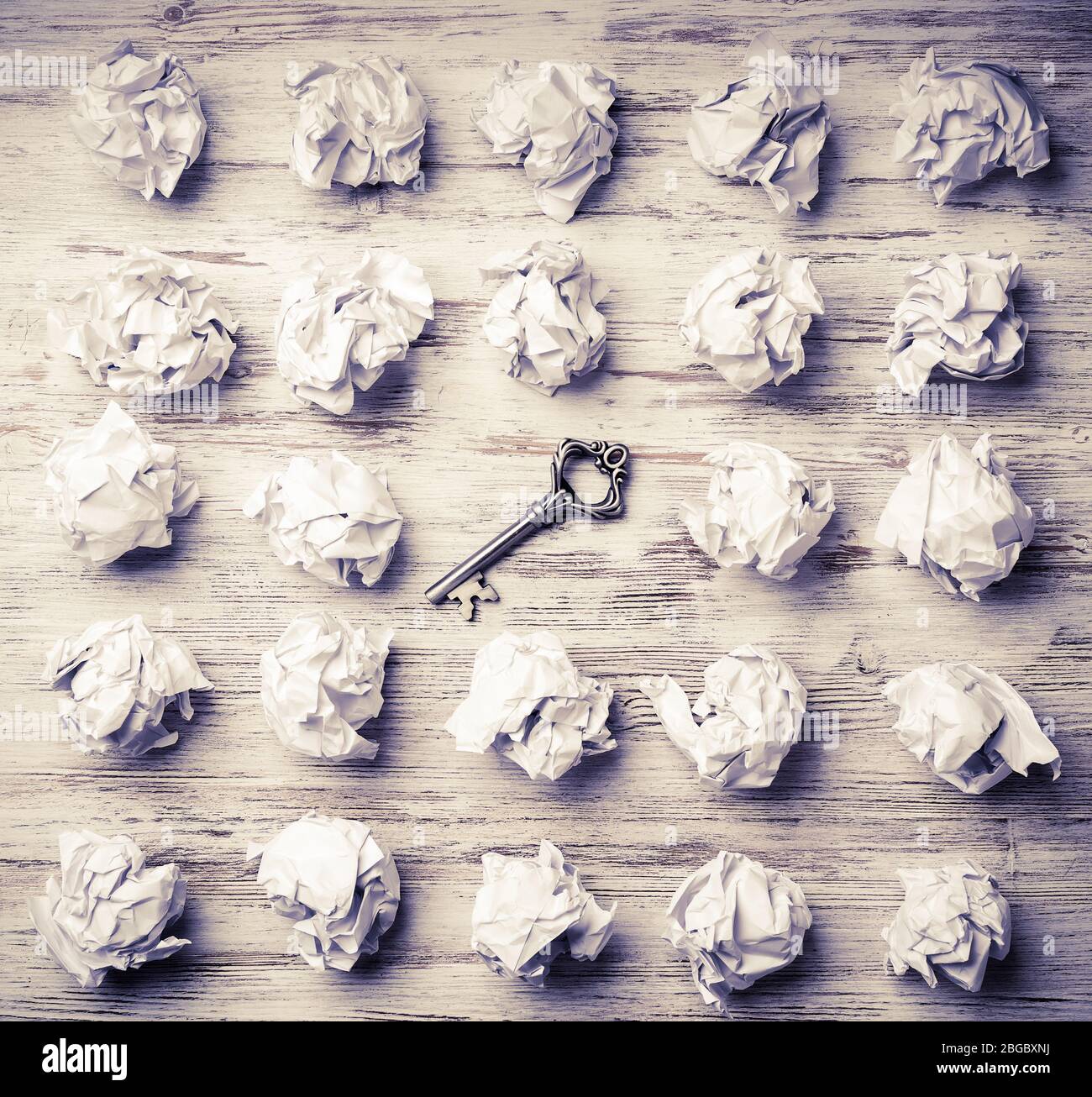 Finding key to success Stock Photo - Alamy