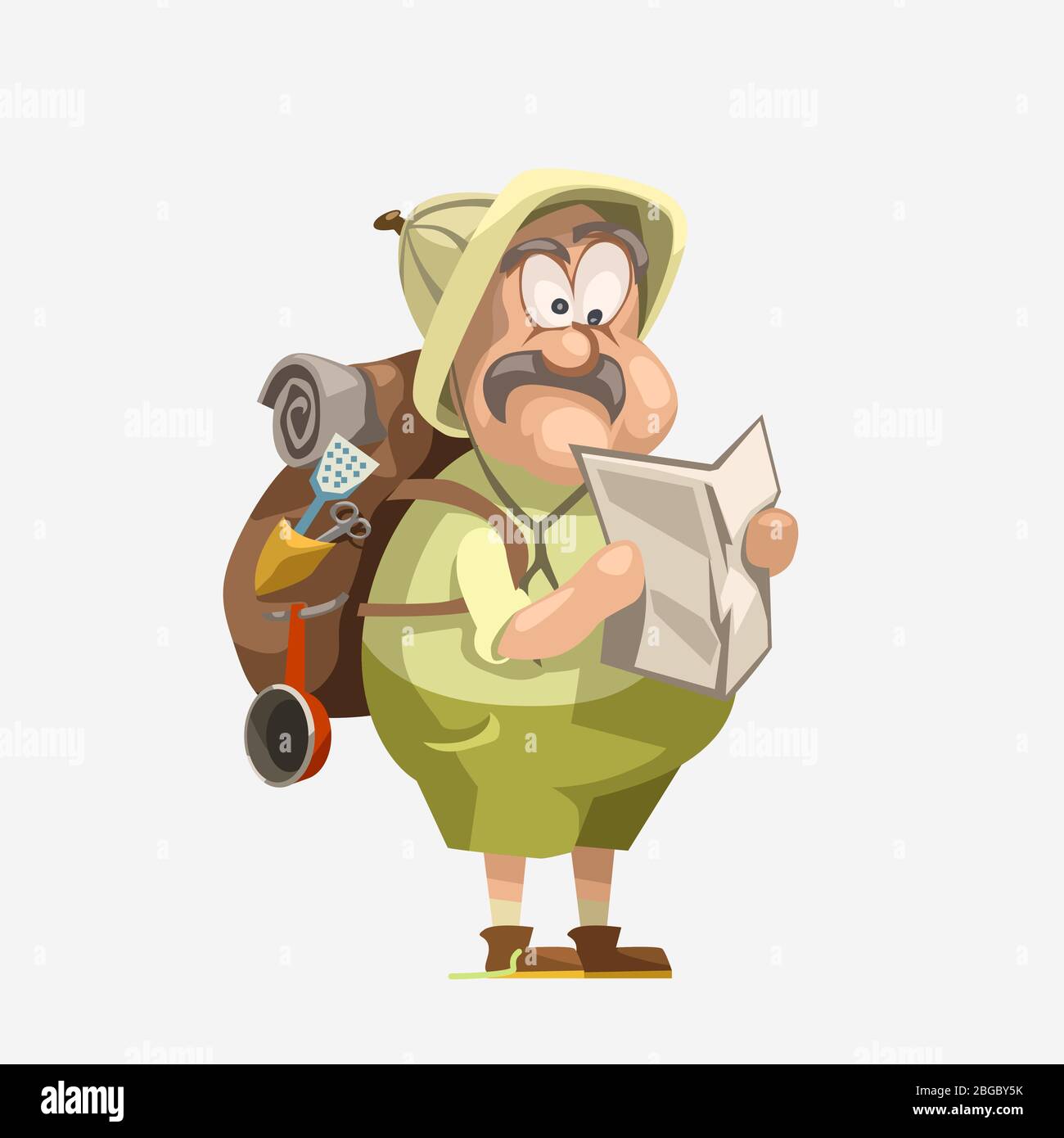 Explorer jungle Stock Vector Images - Alamy