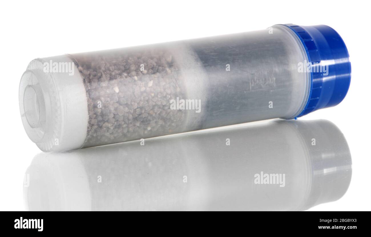 Water filter isolated on white Stock Photo - Alamy