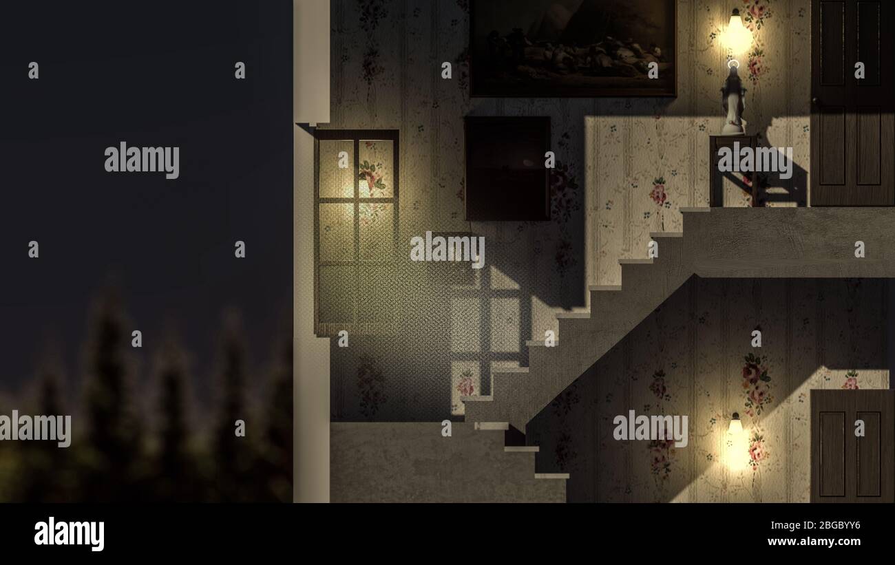 Cross section model of a house hi-res stock photography and images - Alamy