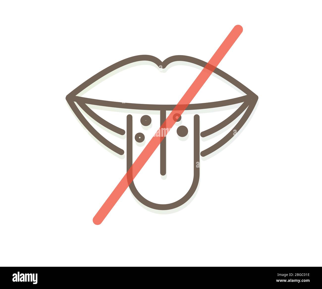 No Taste Symptom - Icon as EPS 10 File Stock Vector Image & Art - Alamy