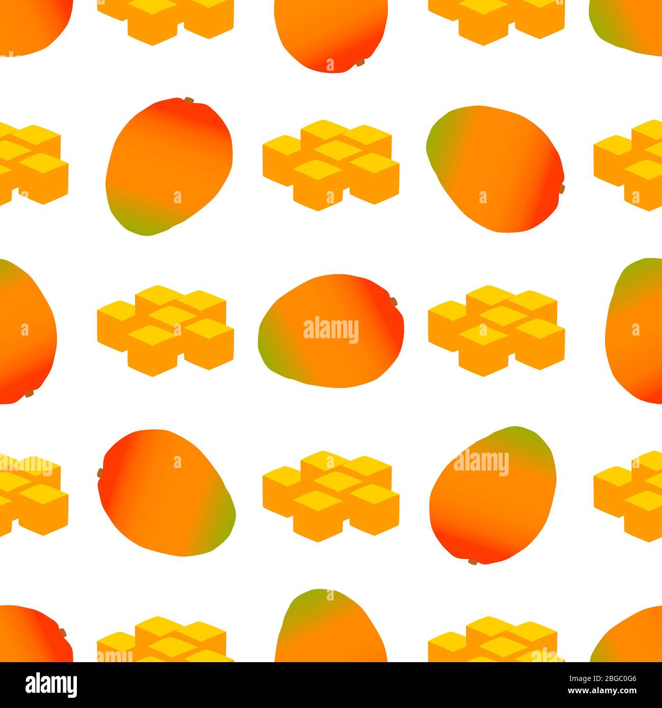 Orange mango fruit juice Stock Vector Images - Alamy