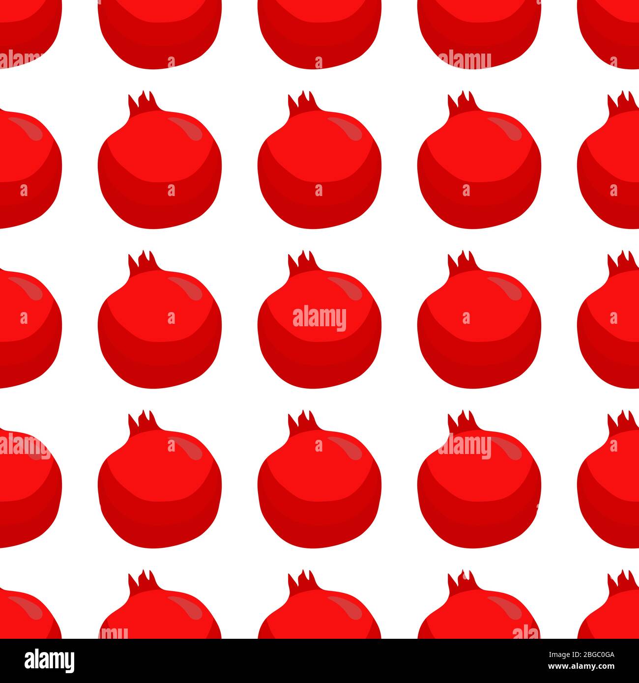 Pomegranate shape Stock Vector Images - Alamy