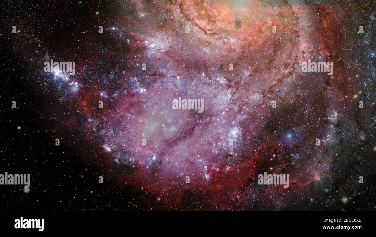 A glorious, rich star forming nebula. Elements of this image furnished ...