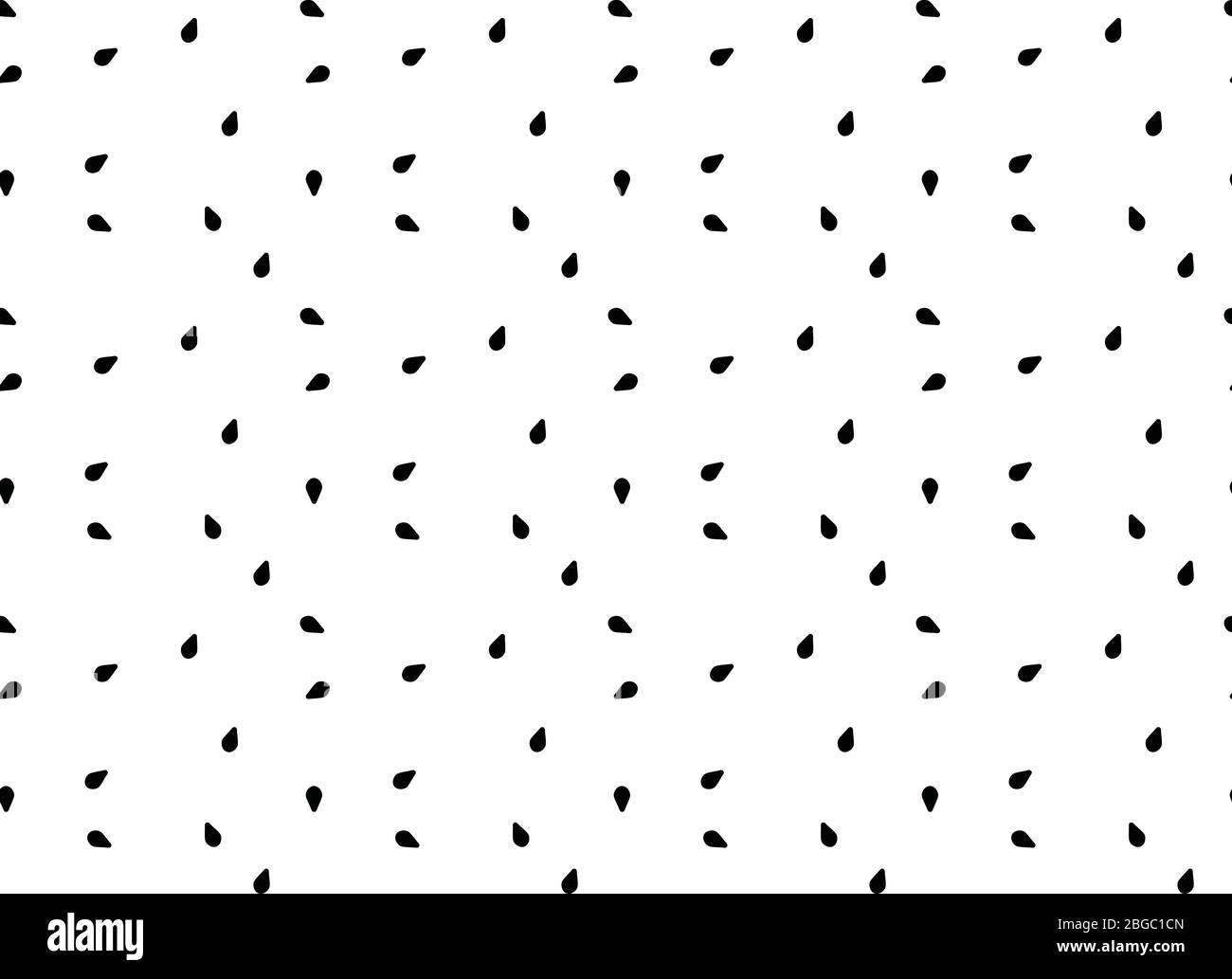 Seamless repeating pattern wallpaper illustration of black sesame seeds ...
