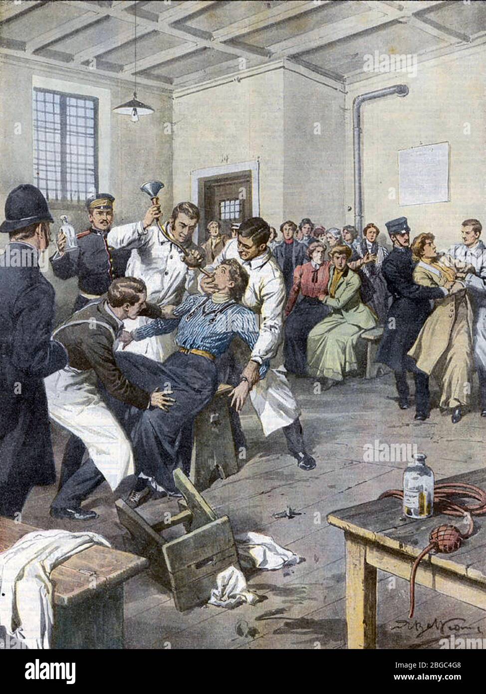 Force feeding women in hi-res stock photography and images - Alamy