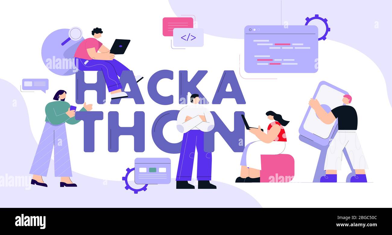 Hackathon background hi-res stock photography and images - Alamy