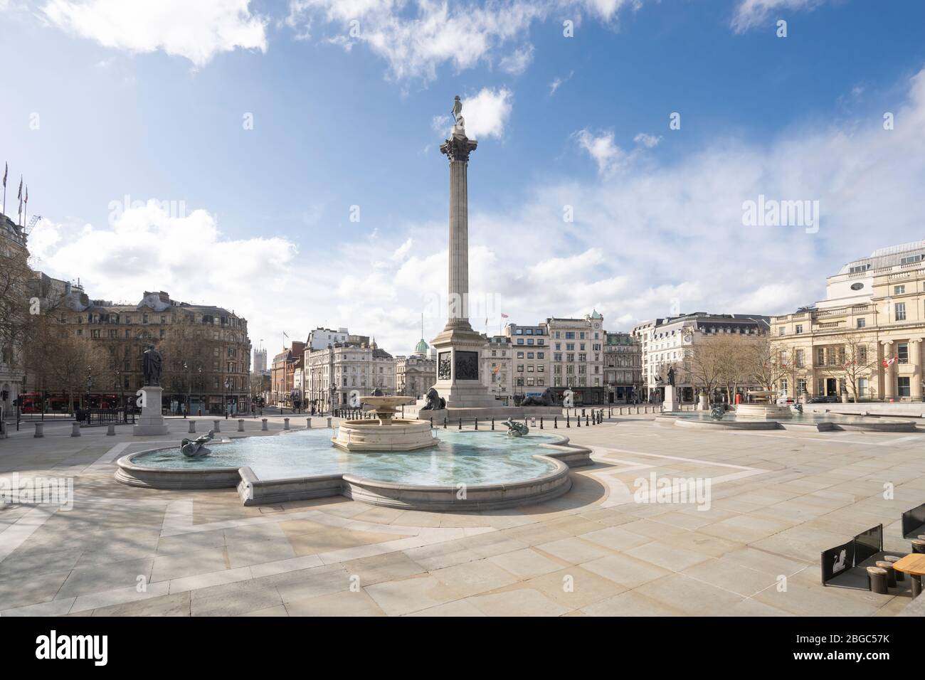 Trafalgar square empty plinth hi-res stock photography and images - Alamy