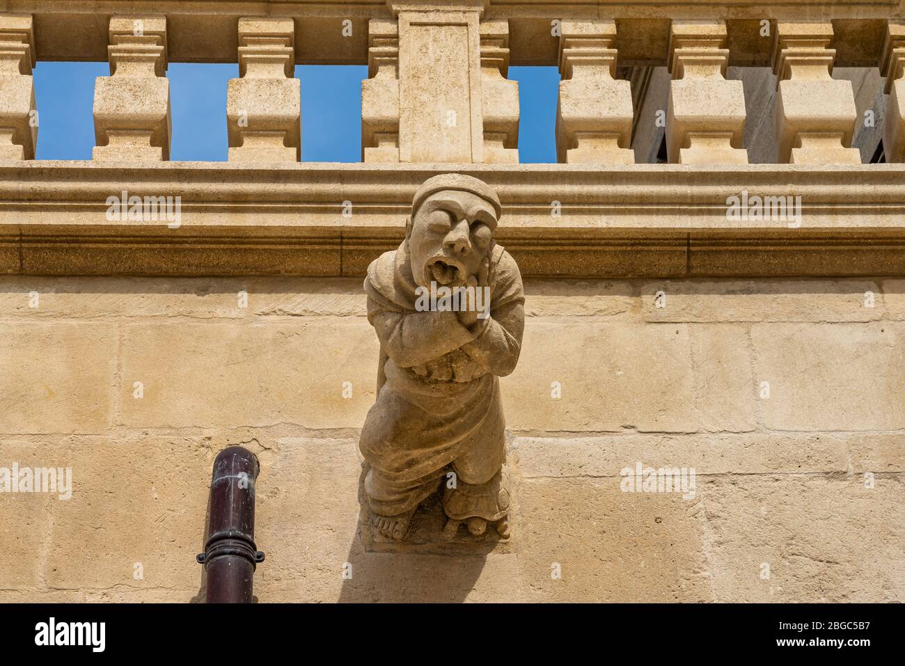 The Grignan Chateau, Department Drome, Rhone-Alpes in France is a ...