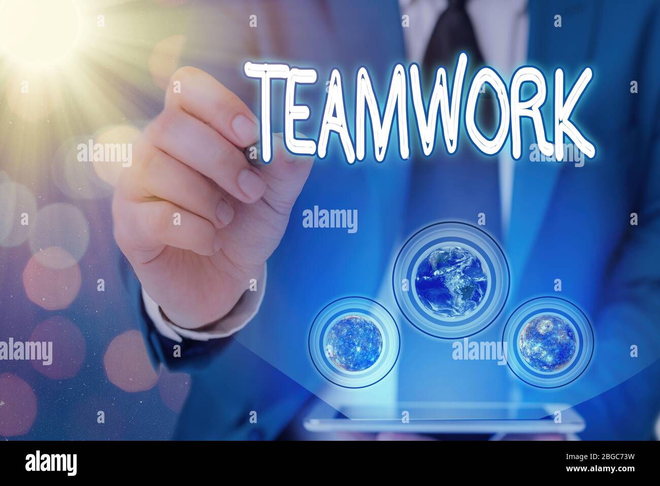 Word writing text Teamwork. Business photo showcasing combined action ...