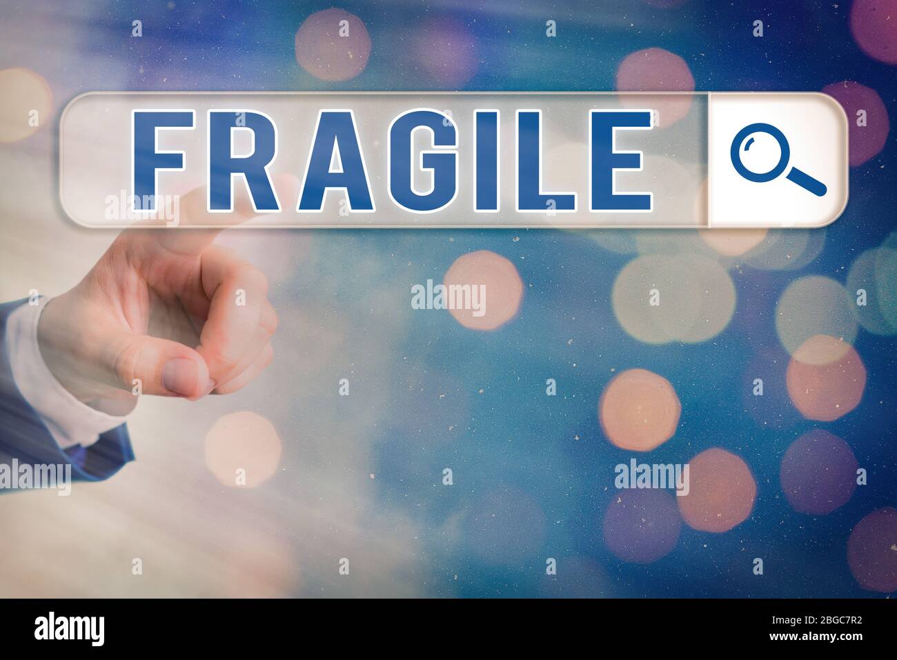 Writing note showing Fragile. Business concept for Breakable Handle ...