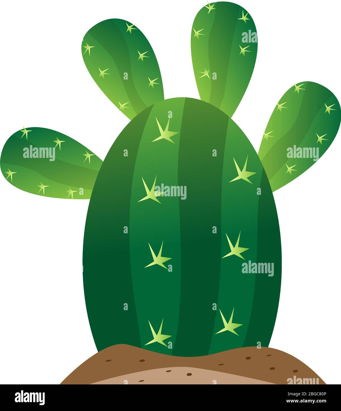 Isolated cactus icon Stock Vector Image & Art - Alamy