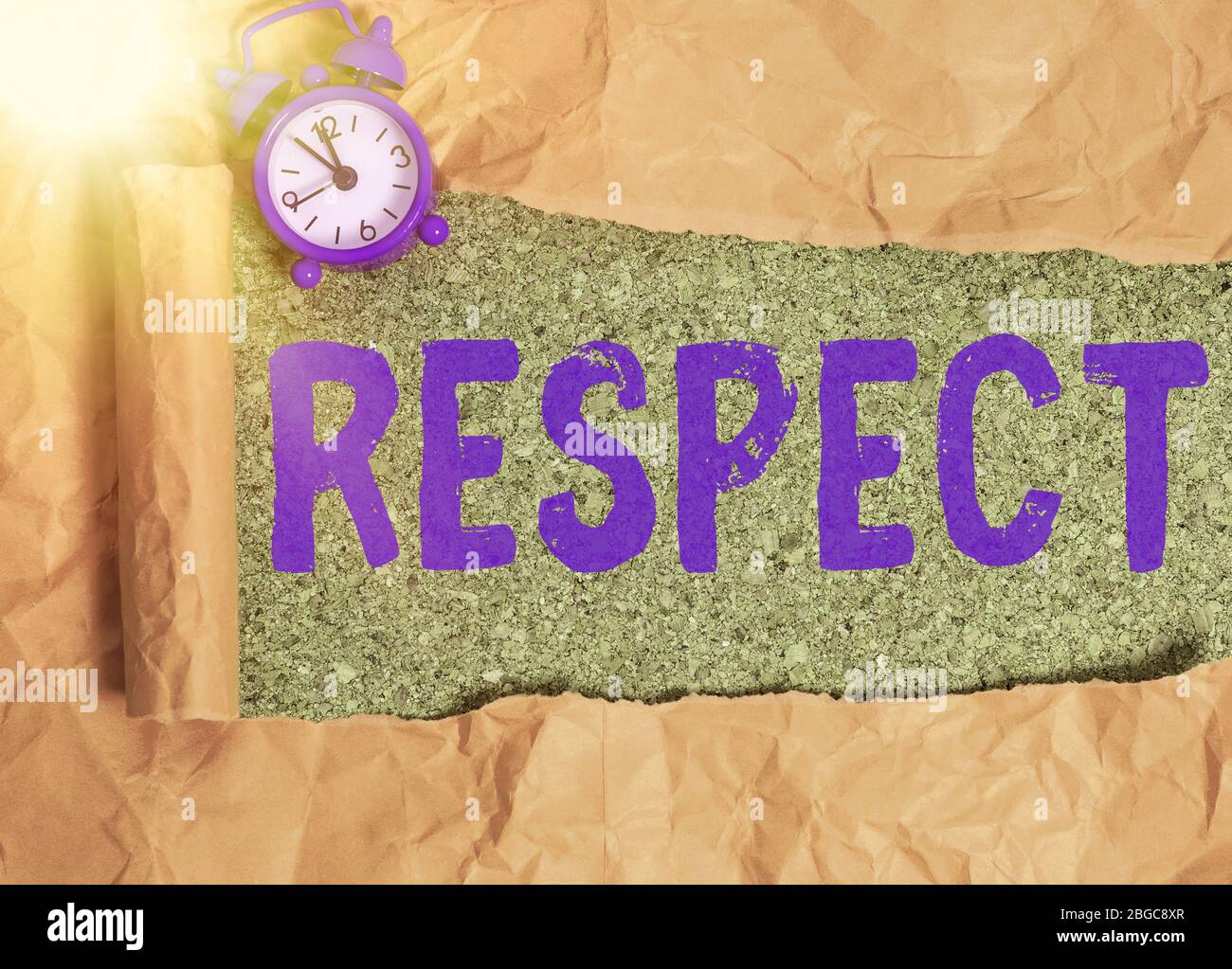 Writing note showing Respect. Business concept for Feeling of deep ...