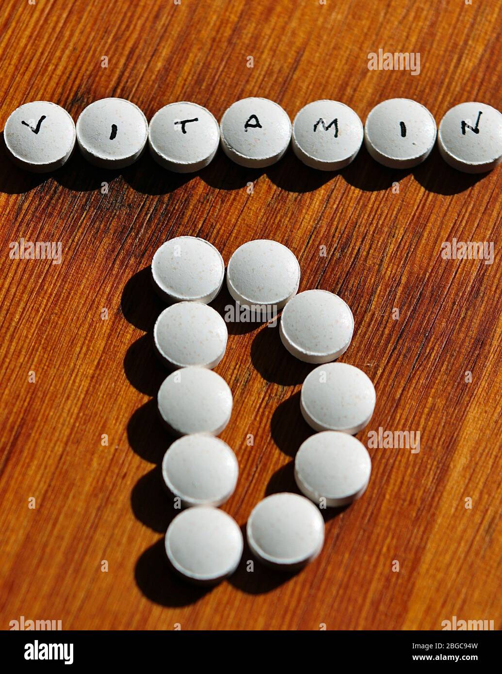 Vitamin D Health Supplement vitamin tablets multivitamins Stock Photo ...
