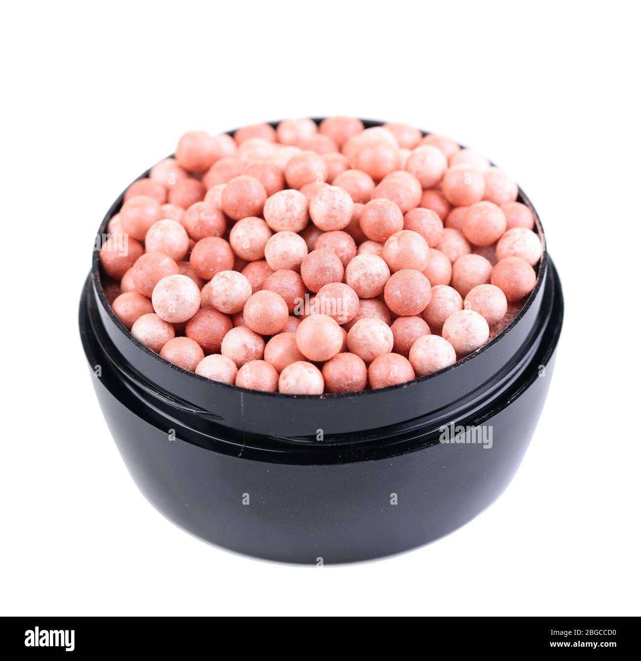 Powder balls isolated on white Stock Photo - Alamy