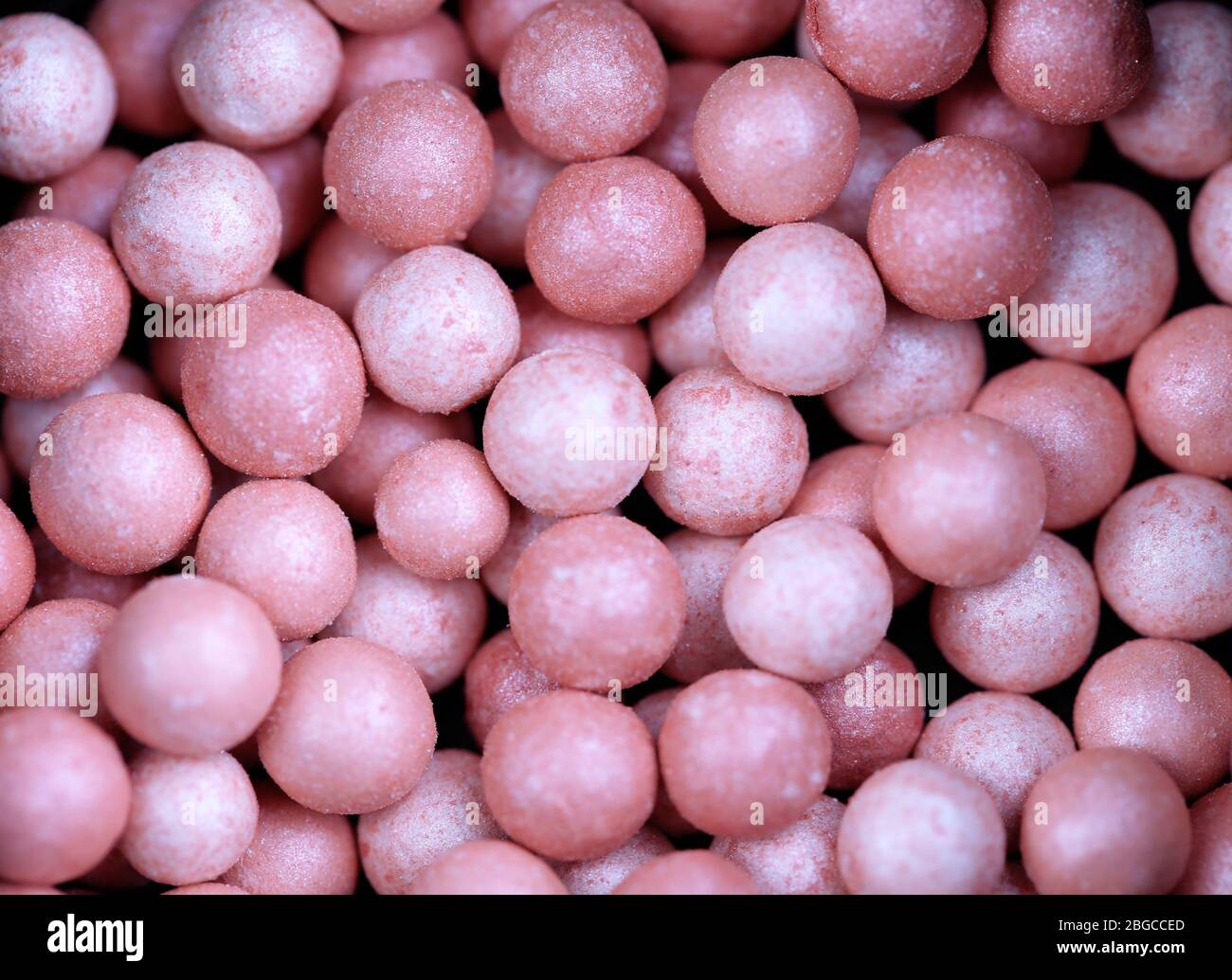 Powder balls background Stock Photo - Alamy