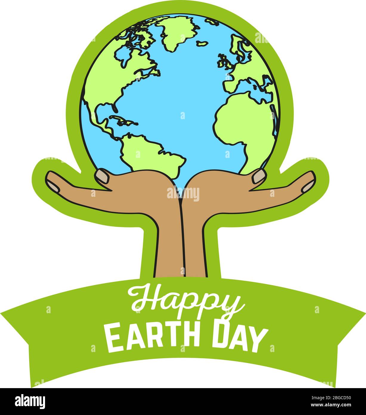 Sticker of an earth planet Stock Vector Image & Art - Alamy