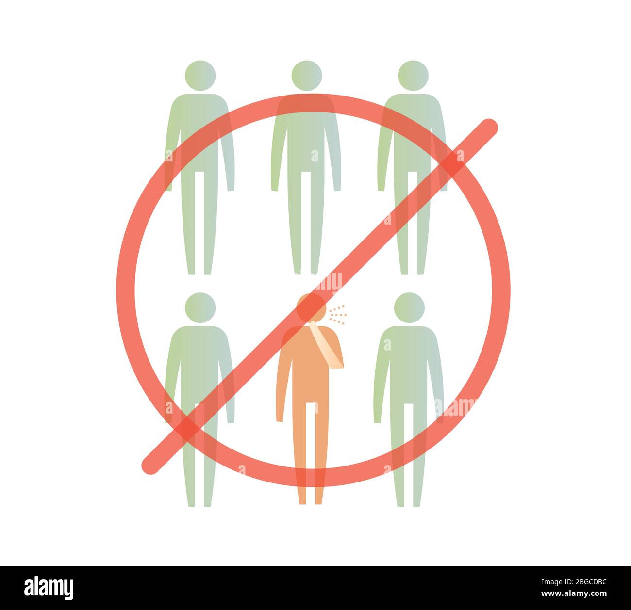 Crowded place Stock Vector Images - Alamy