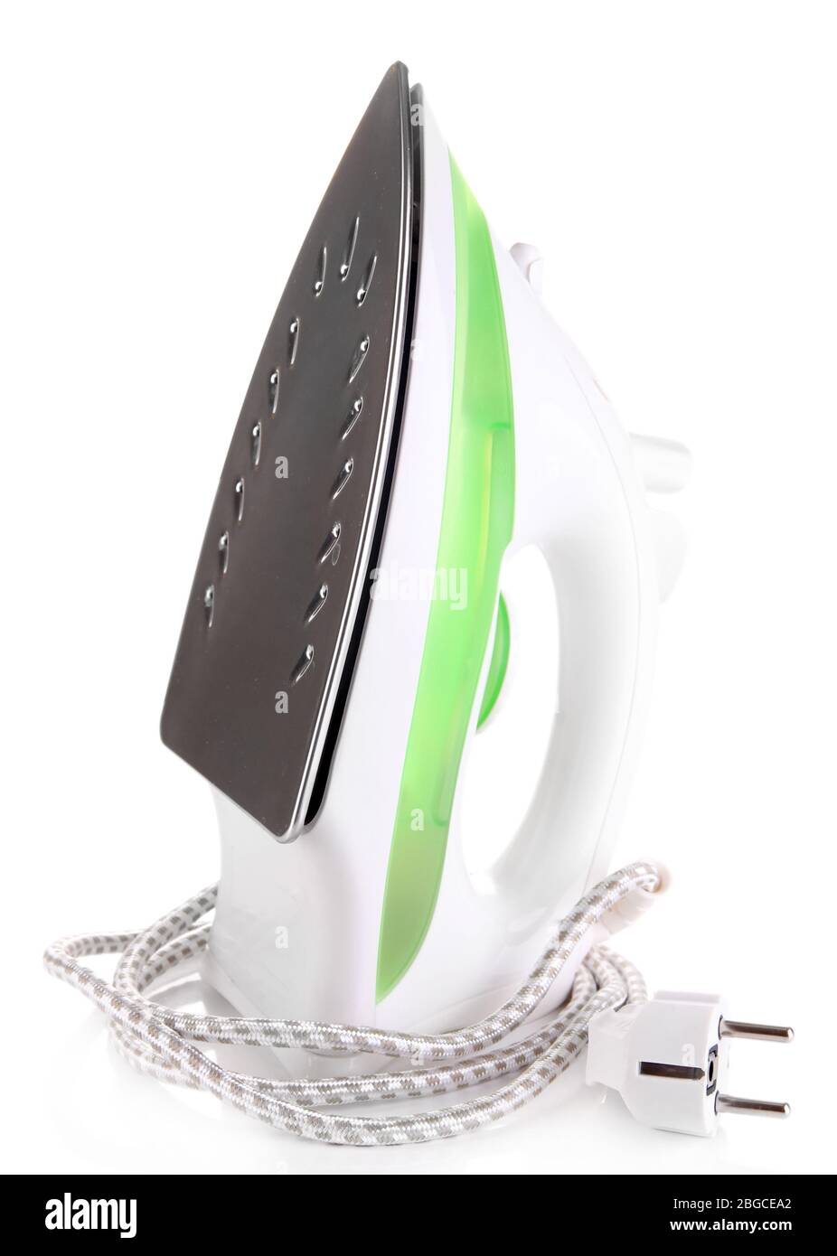 Iron isolated on white Stock Photo - Alamy