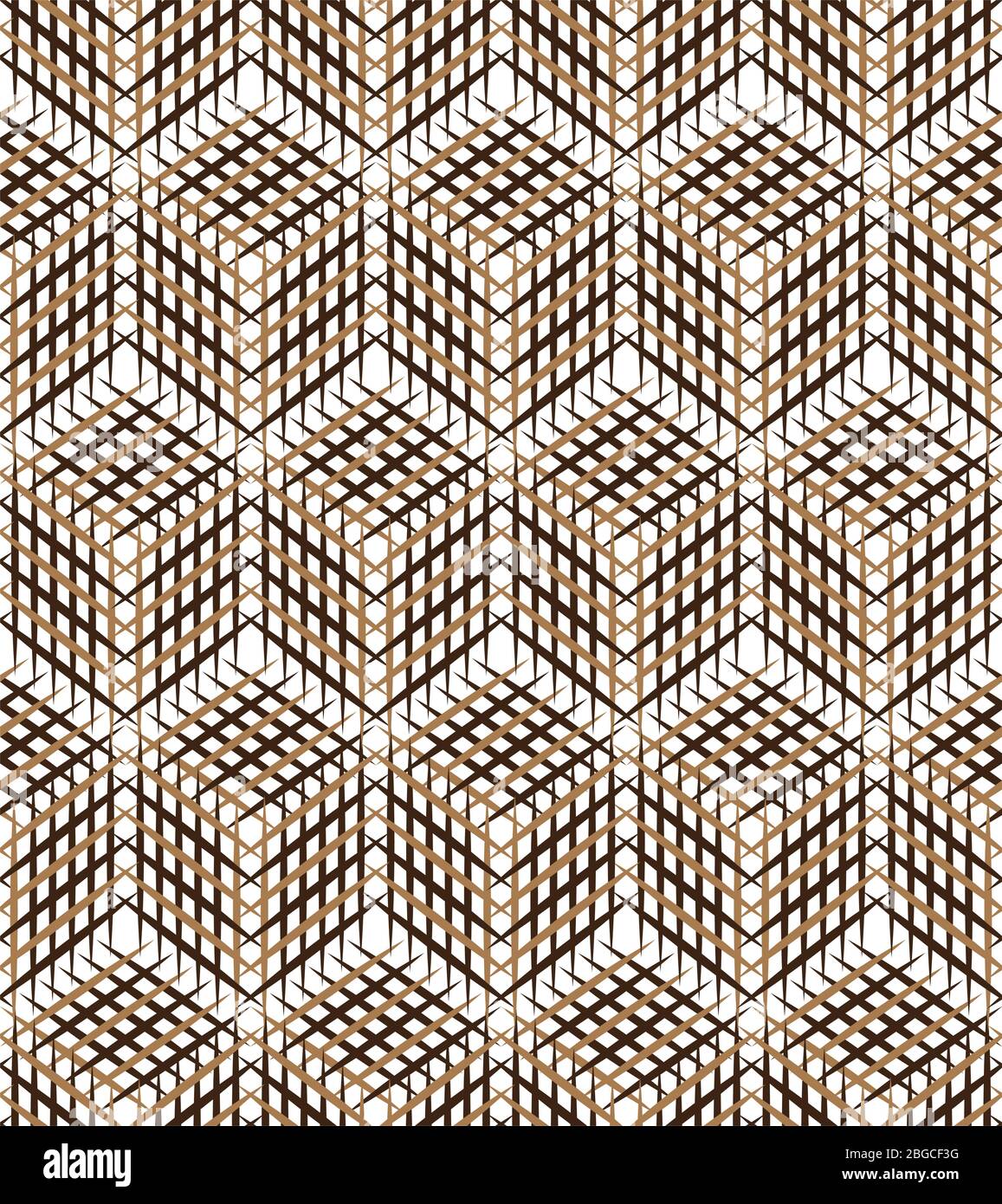 Vector seamless art building striped square design Stock Vector Image ...